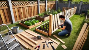 家庭菜園の囲いをDIYで作る安全で快適な菜園空間！