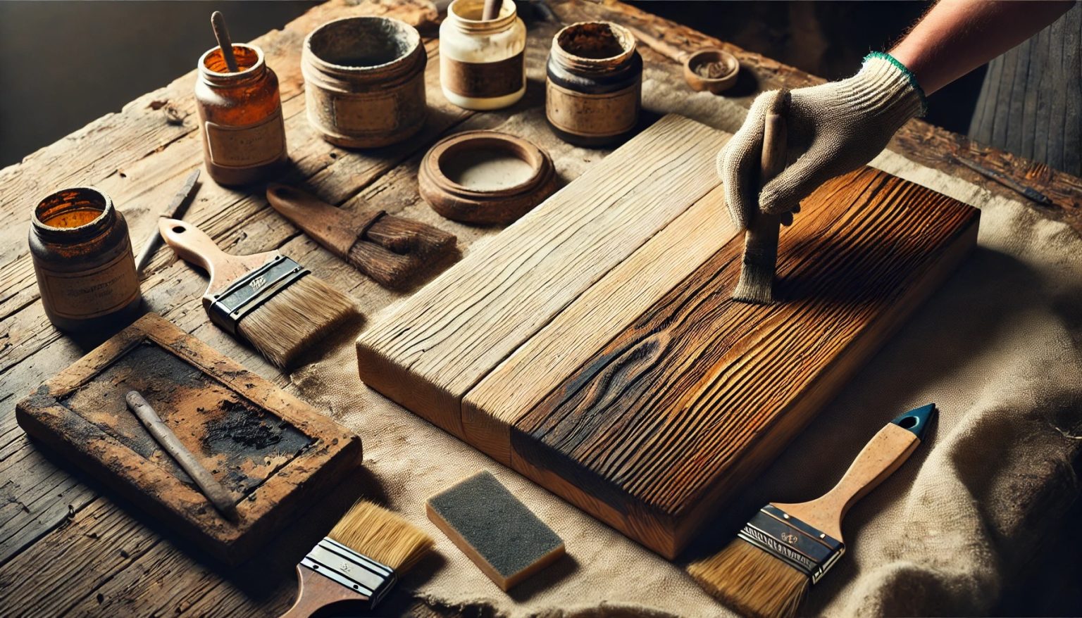 diyアンティーク塗装100均素材でできる塗装テク紹介！